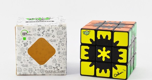 藍藍 - 異形方塊 - 內藏齒輪三階 Geary Cube